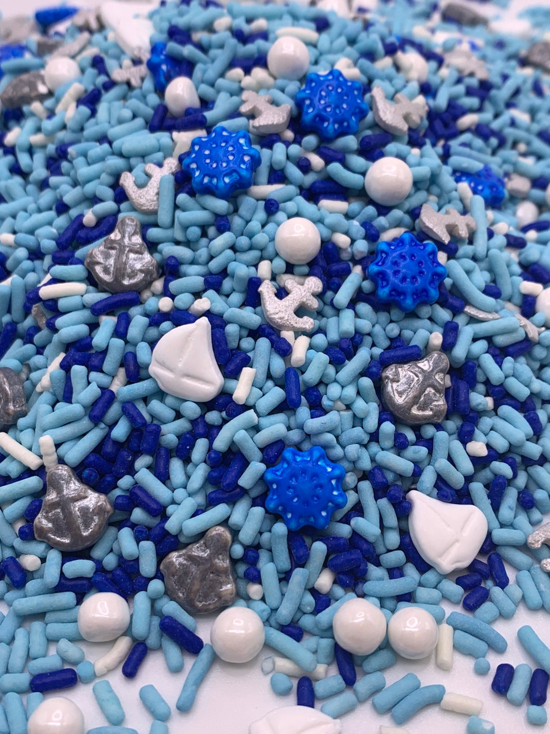 Out to Sea Sprinkles Mix, Edible Boat Sprinkles, Sea Captain Sprinkles ...