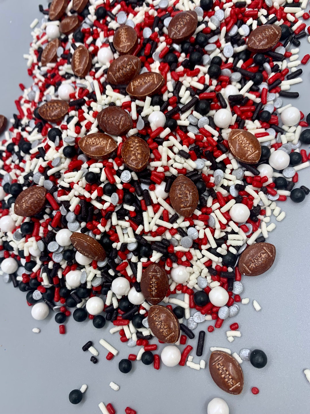 Atlanta Falcons NFL Football Sprinkles, Custom Falcons Sprinkle Mix ...