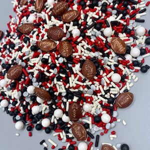 Atlanta Falcons NFL Football Sprinkles, Custom Falcons Sprinkle Mix ...