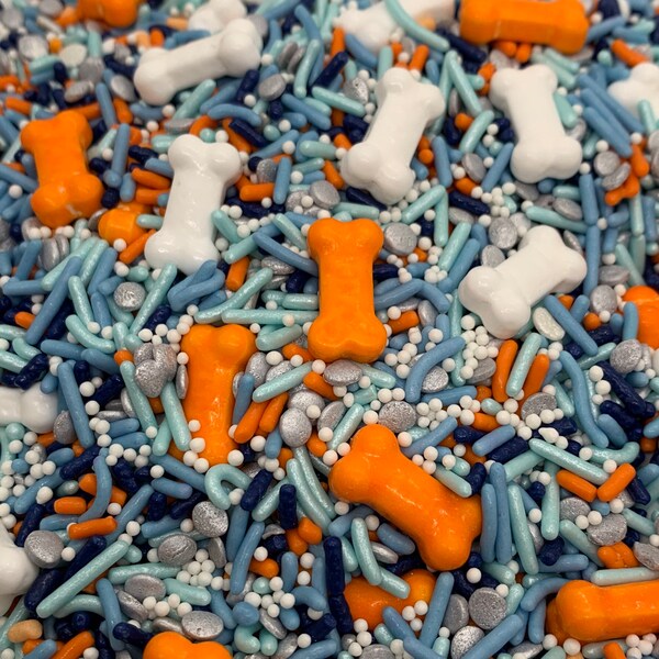 Orange Sprinkles - Etsy