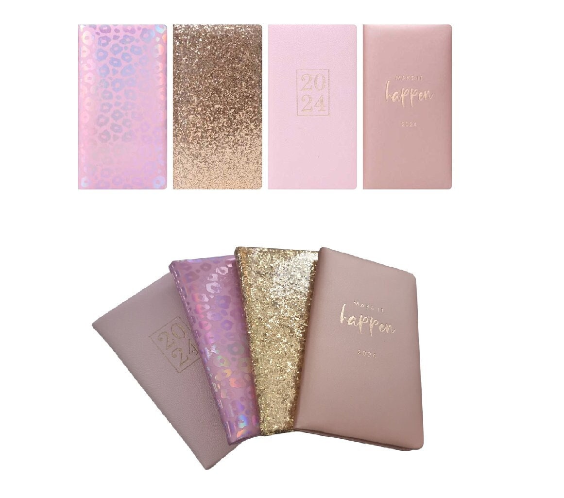 Sparkle Pink Glitter Diary