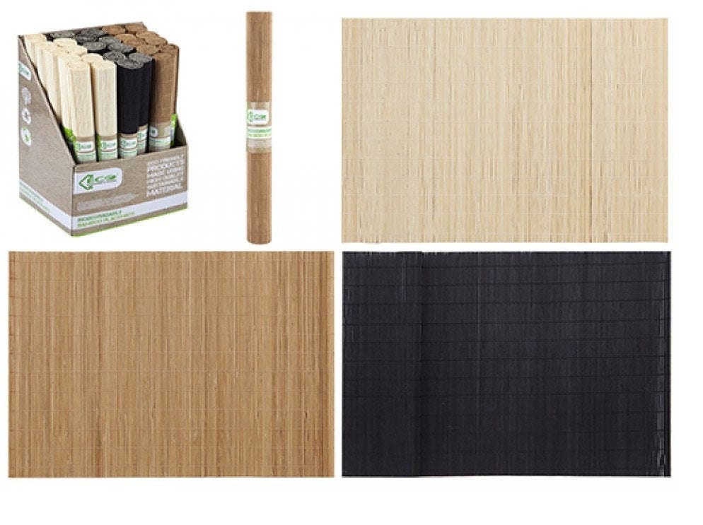 Bamboo Placemats Table Mats Asian Oriental Tableware Wood | Etsy