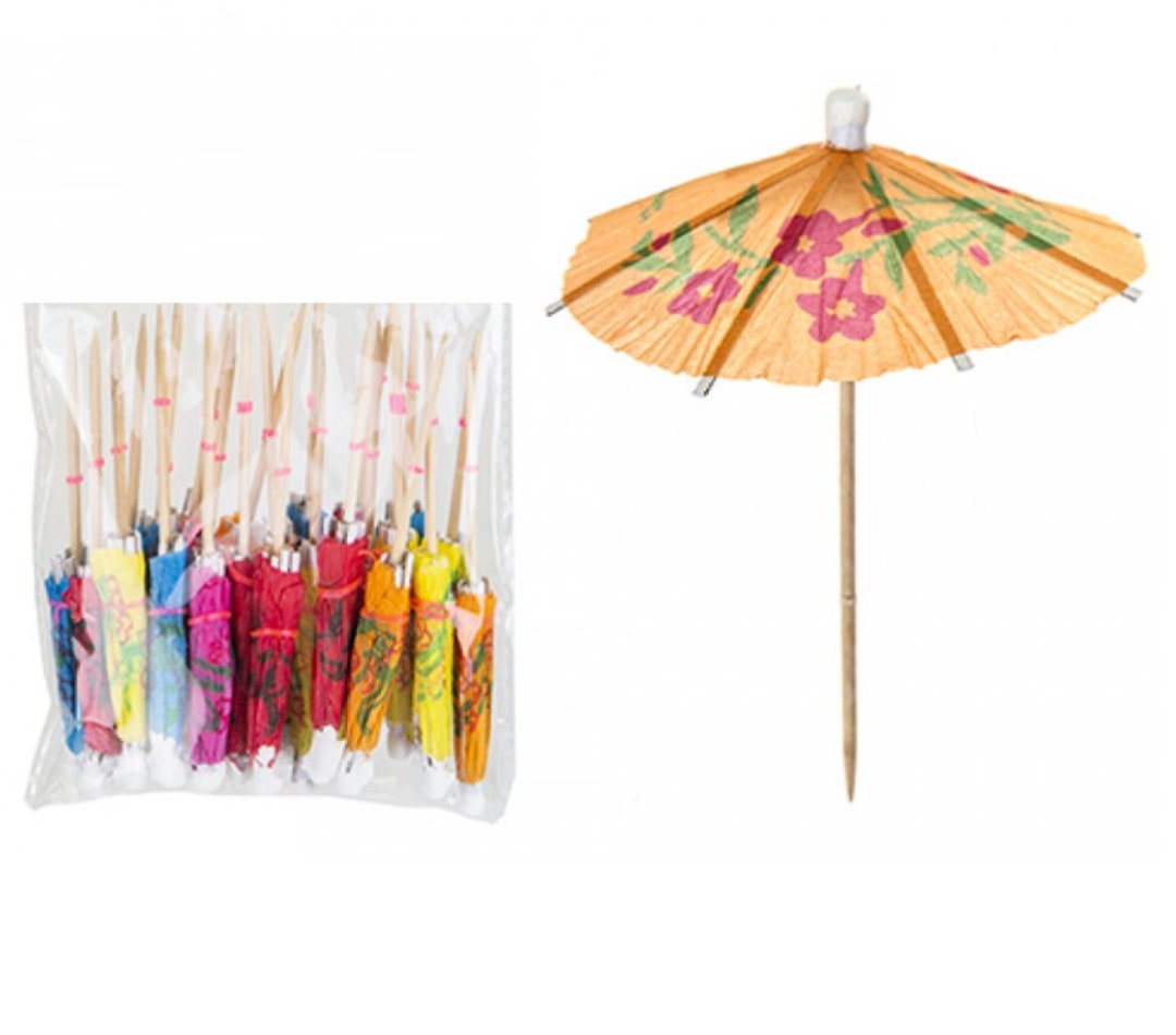 Cocktail Umbrellas Party Drink Decoration Umbrella Birthday Wedding ...