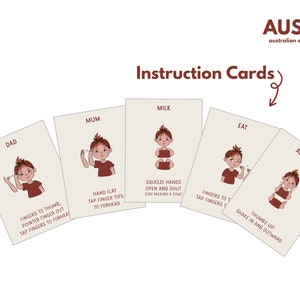 Auslan Baby's First Signs (digital) - Poster & Cards - Australian Sign ...