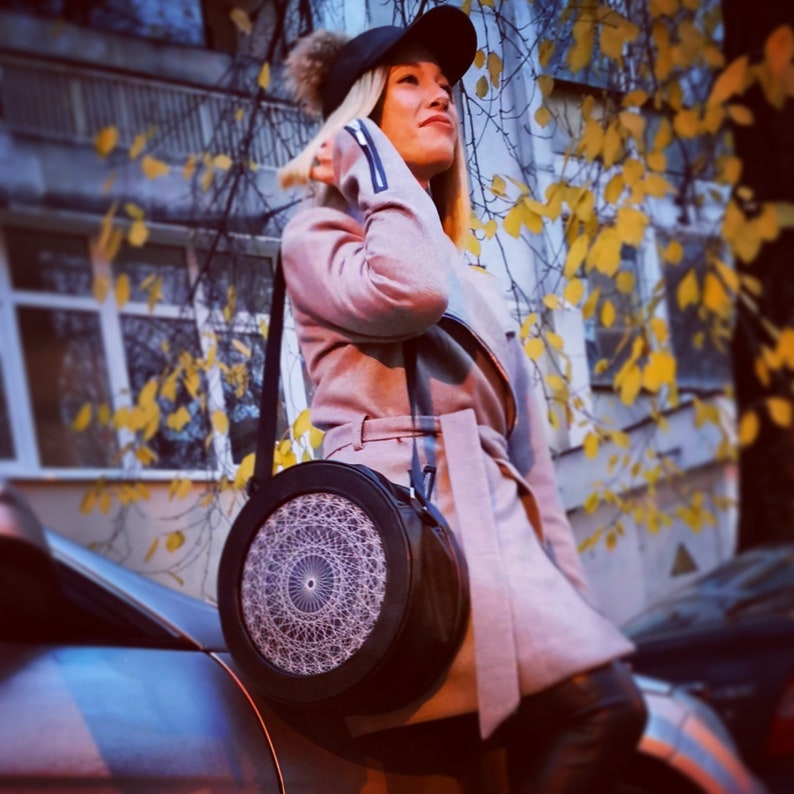 Glowing Big Shoulder Bag Bright the Night Fluorescent - Etsy