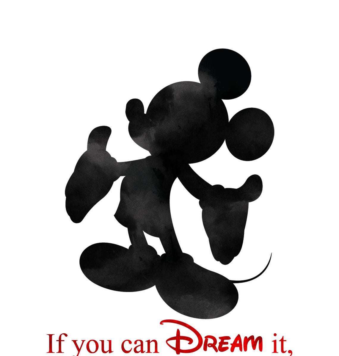 Mickey Mouse Set 7 Images print art Disney poster wall | Etsy