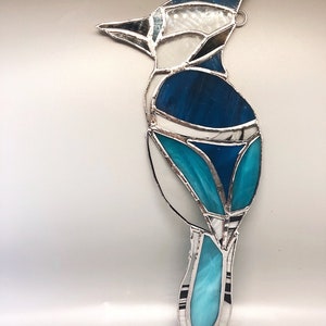 Pattern, Blue Jay Stained Glass *instant Download* - Etsy
