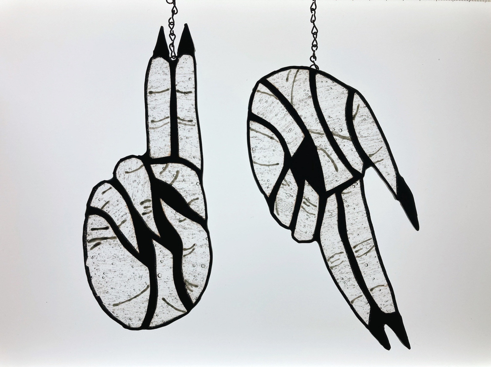 Stained Glass Hands of Baphomet, Baphomet Suncatcher, Dark Art, Made to ...