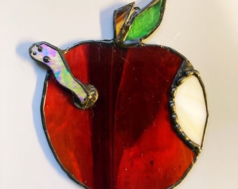 Stained Glass Worm - Etsy