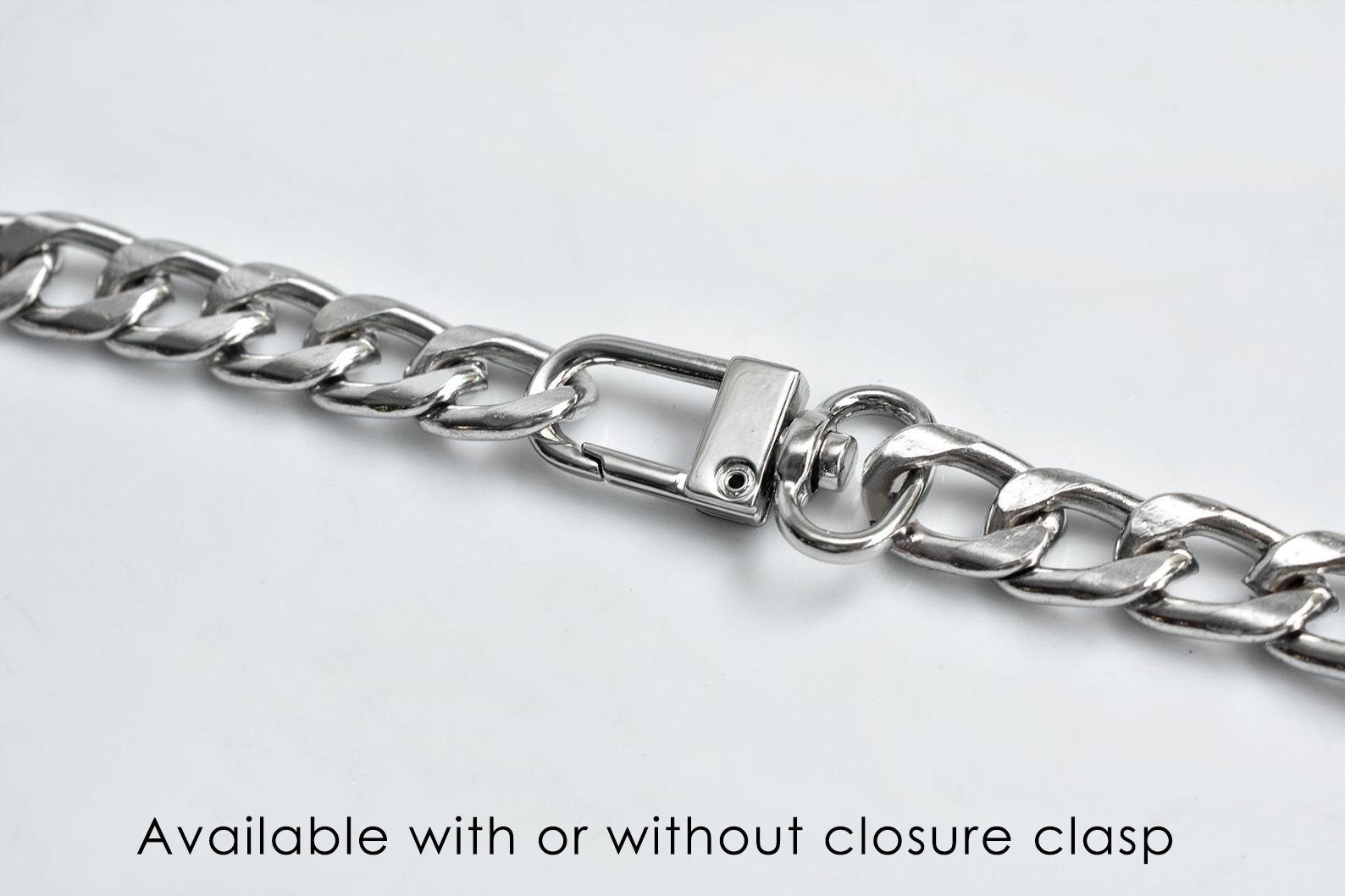 Chain Choker With Padlock Chain Necklace Padlock Chain - Etsy