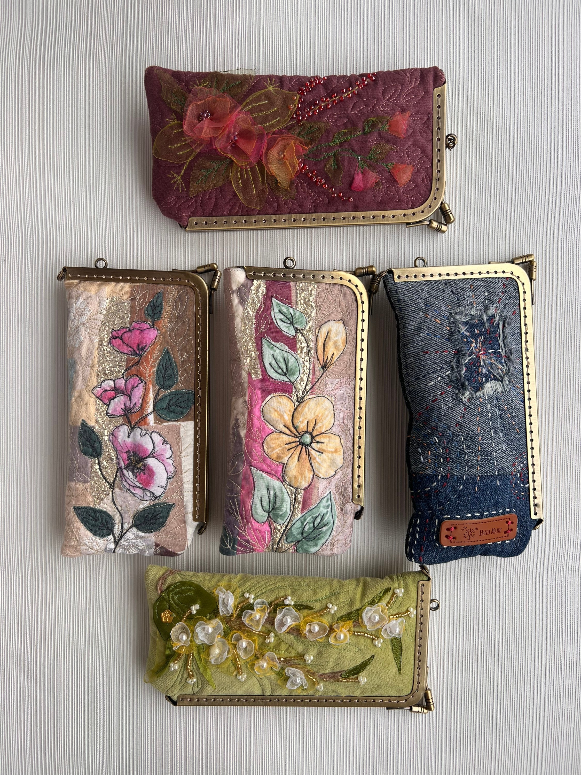 Handmade Velvet Glasses Case With Embroidery And Beads Unique T For Special Occasions Etsy