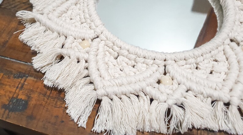 Mandala Macrame Mirror / Boho Macrame Mirror / Macrame Wall - Etsy Australia