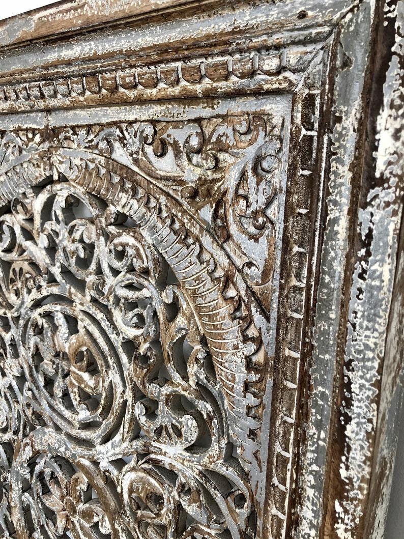 Wooden Hand Carved Wall Panel/ Wall Hanging. - Etsy