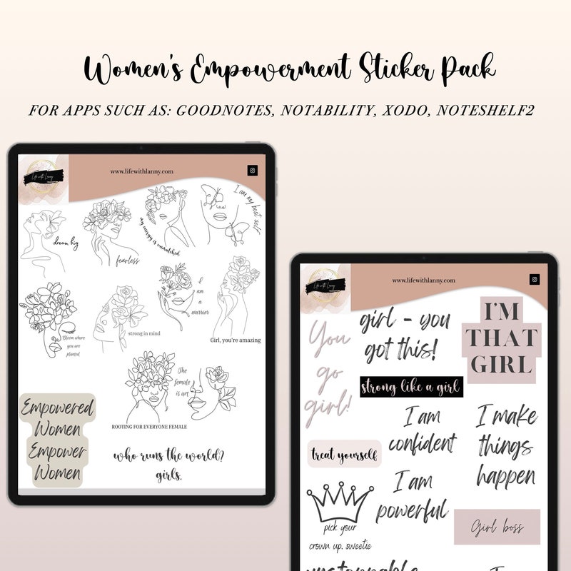 Empowerment Stickers - Etsy