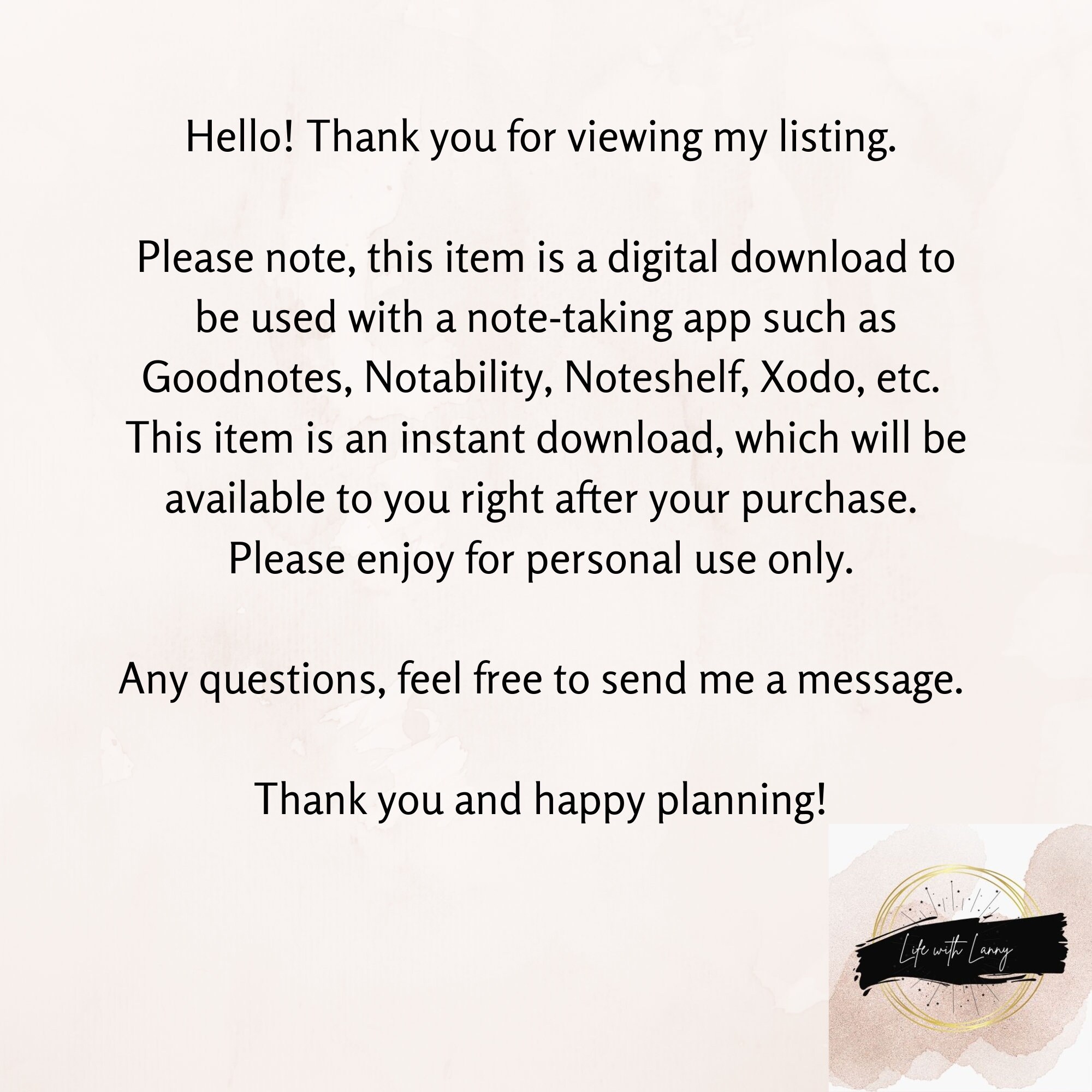 Goodnotes Stickers | Digital Daily Affirmation Stickers | Individual ...