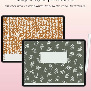 Boho Landscape Digital Planner Covers (digital Download) - Etsy