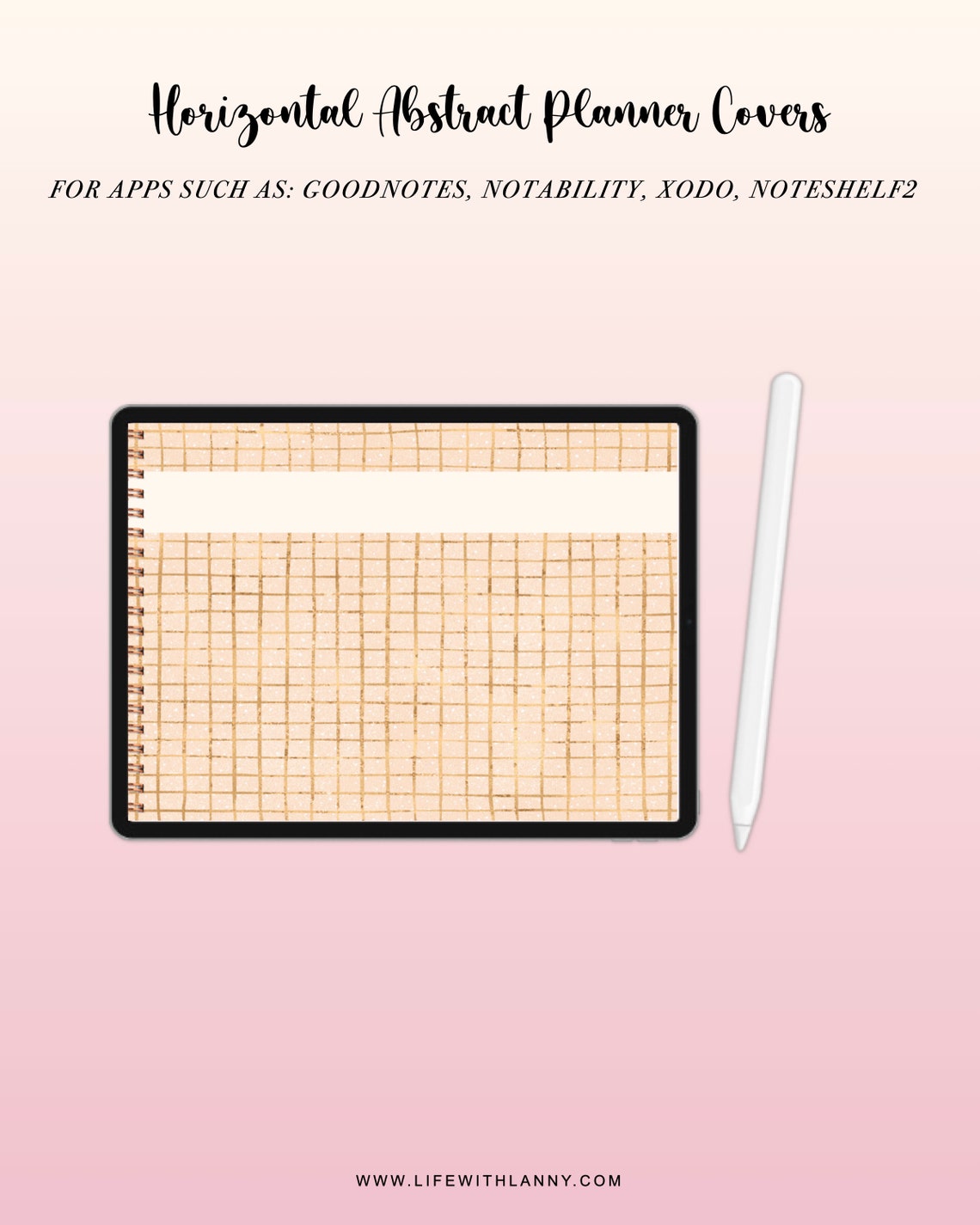 Digital Planner Covers | Landscape Covers for Goodnotes - Notability ...