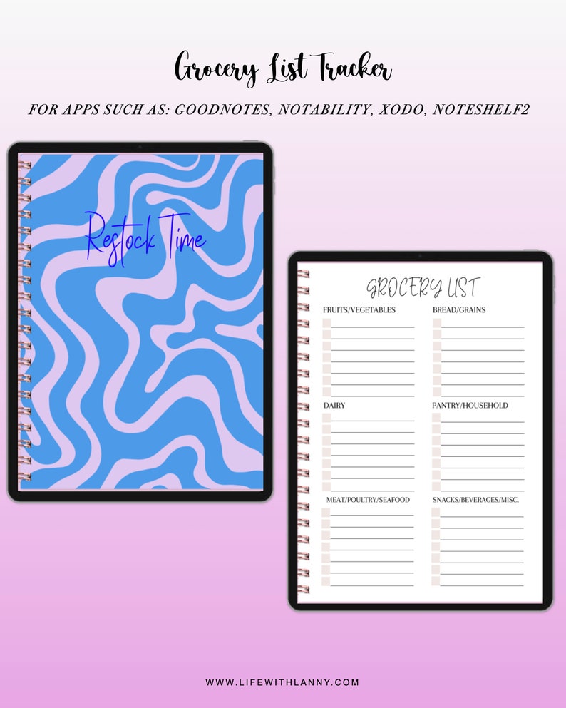 The Ultimate Digital List Bundle | Digital Lists and Trackers | Instant ...