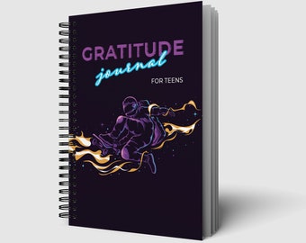 Gratitude Journal for Teens. Printable PDF in A4 A5 US | Etsy