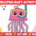 Jellyfish Craft Activity Color, Cut, and Glue for Prek to 2nd Grade ...