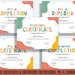 37 Pages of Abstract-themed Diplomas, Certificates, and Invitations for ...