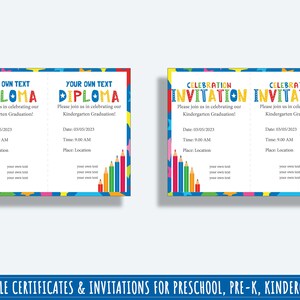 Editable Class Awards, End of the Year Awards, Diplomas, Certificates ...