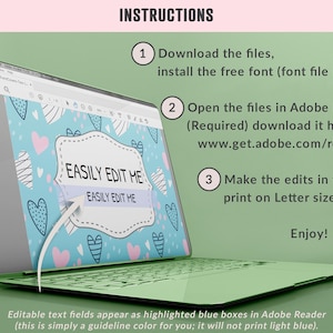 Binder Cover Printable Editable, 10 Covers+spines, Binder Insert ...