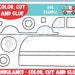Ambulance Craft Activity Color, Cut, and Glue for Prek to 2nd Grade ...