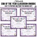 Editable Unique Class Superlatives, Fun Classroom Awards for the End of ...