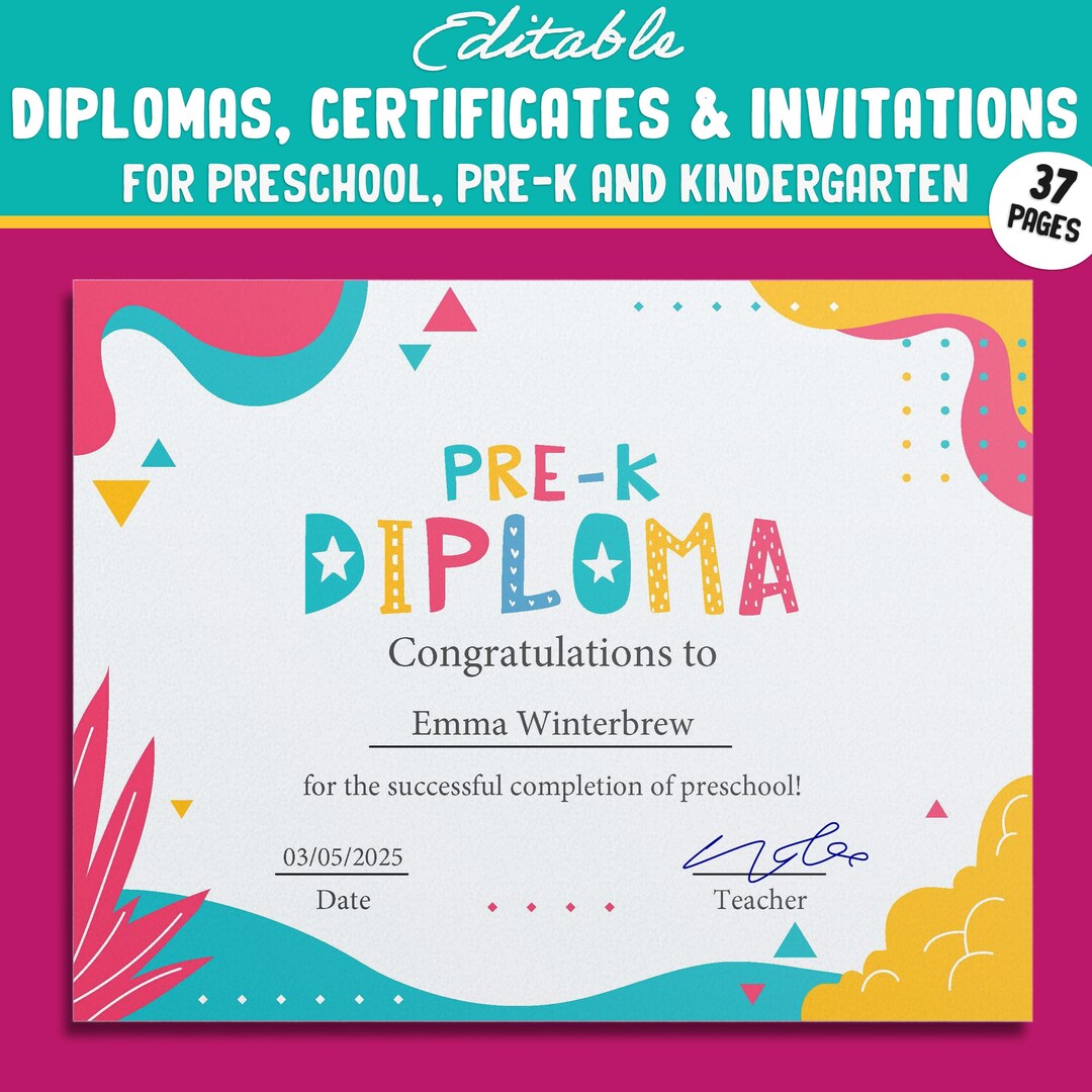 Editable Award Certificates, Star Student Certificate, End of the Year ...