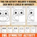 Owl Symmetry Worksheet, Owl Theme Lines of Symmetry Activity, 24 Pages ...