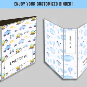 Binder Cover for Kids, 10 Covers+spines, Binder Cover Printable ...