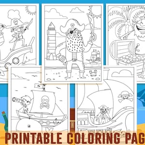 Pirate Coloring Pages 25 Printable Pirate Coloring Pages for Kids, Boys ...