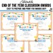 Printable & Editable End of Year Awards Certificates, 26 Pages, PDF ...