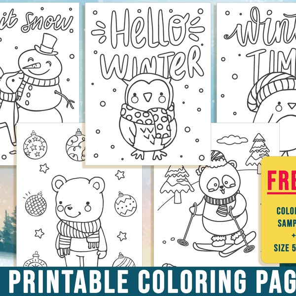 5x7 Coloring Pages - Etsy