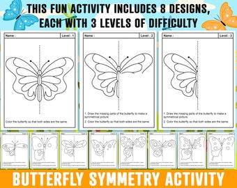 40 Count Color & Graph Worksheets Count and Graph Shapes - Etsy