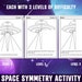 Space Symmetry Worksheet, Space Theme Lines of Symmetry Activity, 24 ...
