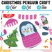 Christmas Penguin Craft for Kids : Color, Cut, and Glue, a Fun Activity ...