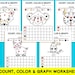 40 Count, Color & Graph Worksheets, Count and Graph Shapes Worksheets ...