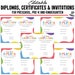 37 Editable Kindergarten, Pre-k, and Preschool Diplomas, Certificates ...