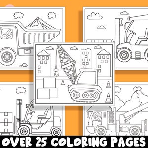 Construction Coloring Pages: 25 Fun and Engaging Pages for Kids ...