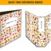 Fall Planner Covers, 10 Editable Binder Covers and Spines, Binder Cover ...