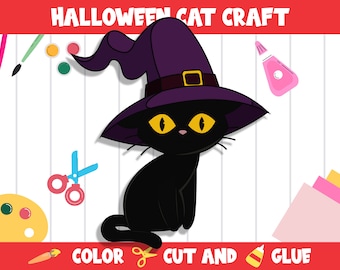 Cute Panda Craft Activity Color Cut and Glue for Prek to - Etsy