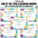 Editable and Fun End of Year Class Awards for Students, 26 Pages, PDF ...