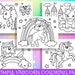 Spring Into Color: 25 Flower Coloring Sheets for Preschool and ...