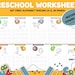 Preschool Worksheets 10026 Printable Worksheets Kids - Etsy