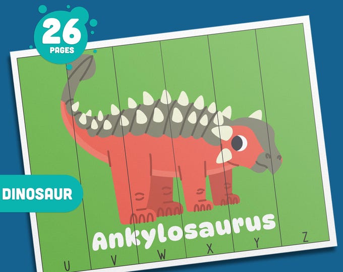 9 Dinosaurs Printable Number Sequence Puzzles. Number 1-10. - Etsy Canada