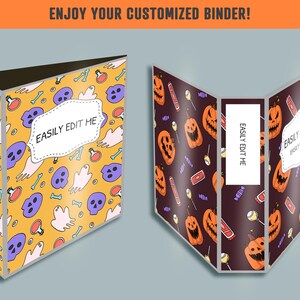 Halloween - the Holiday of the Dead Binder Cover, 10 Printable ...