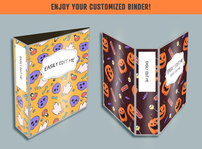 Halloween - the Holiday of the Dead Binder Cover, 10 Printable ...