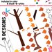 Fall Leaves Name Craft, Sight Word Activity, Back-to-school Bulletin ...